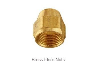 Brass Flare nuts Flare long Nuts Short Nuts SAW JIC nuts Flare fittings Brass Flare nut