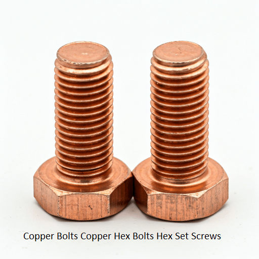 Copper Bolts Copper Hex Bolts - Conex Screws and Fasteners