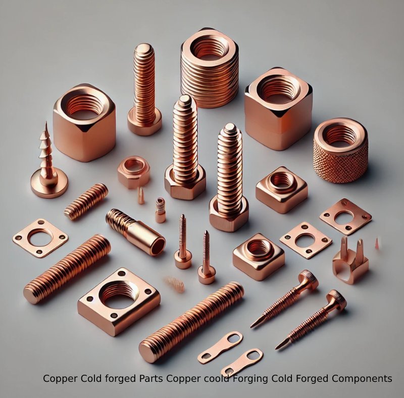 Copper Cold Forged Parts Copper Cold Forging - Conex Screws and Fasteners