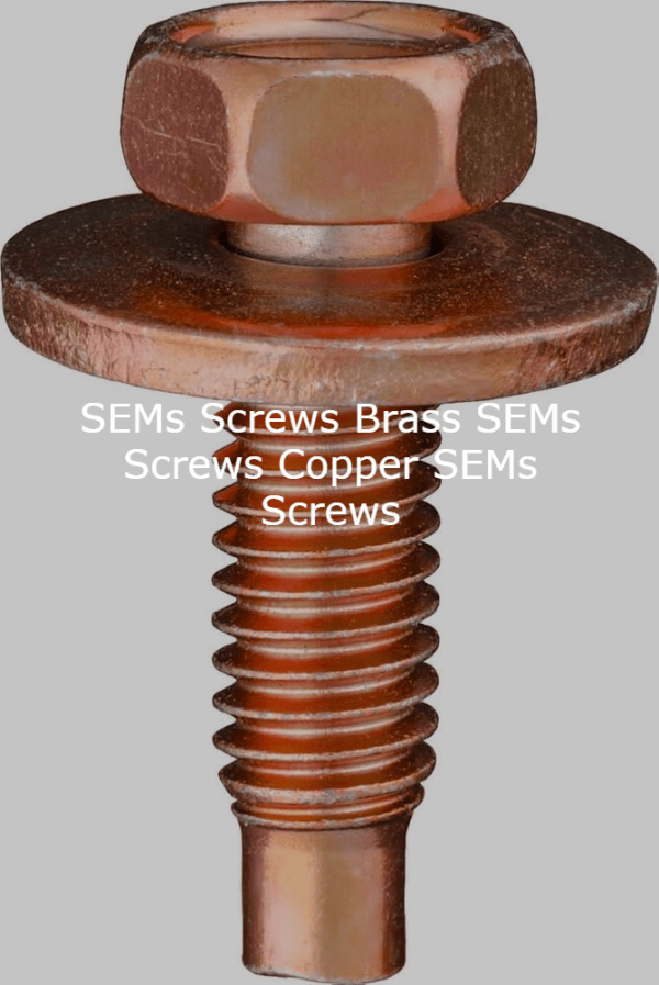 SEMs Screws Brass SEMs Screws - Conex Screws and Fasteners
