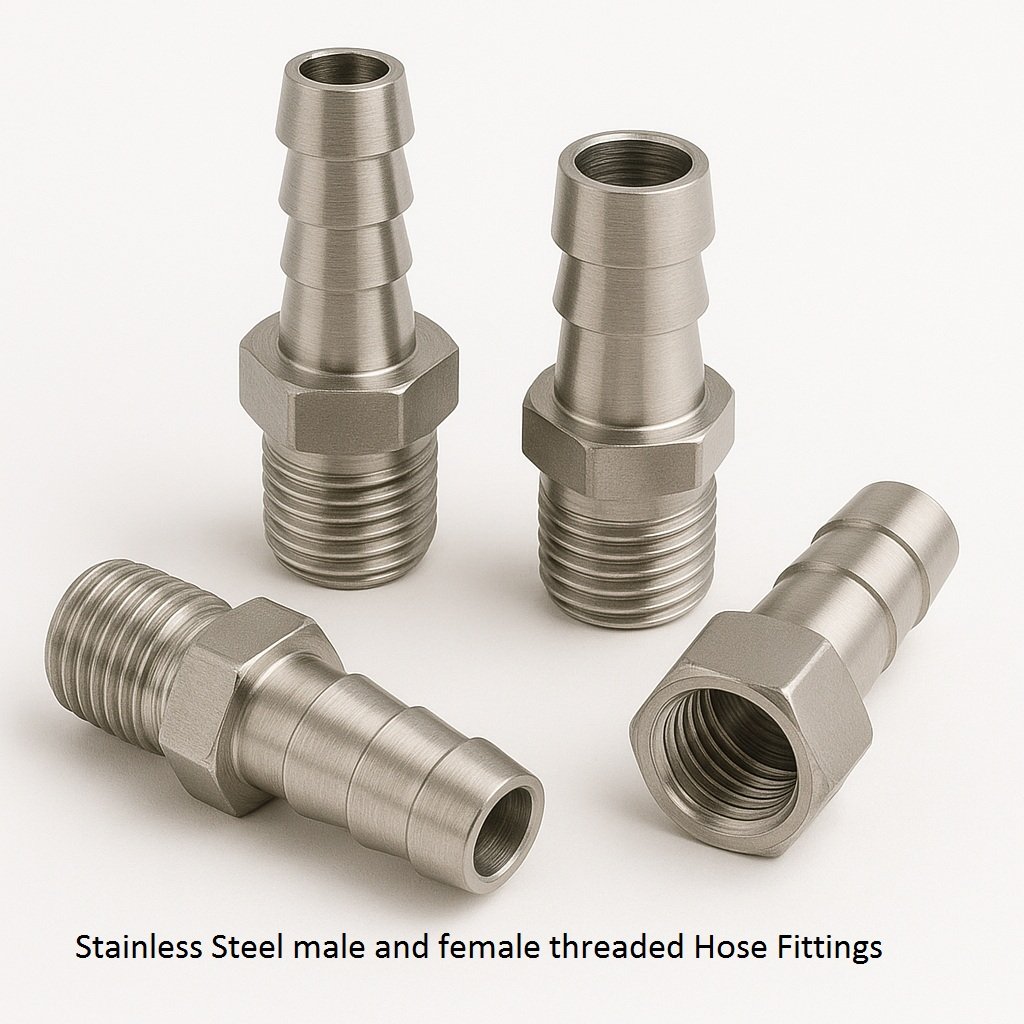 Stainless Steel Hose Barbs - Stainless Steel Hose Couplings and Hose ...
